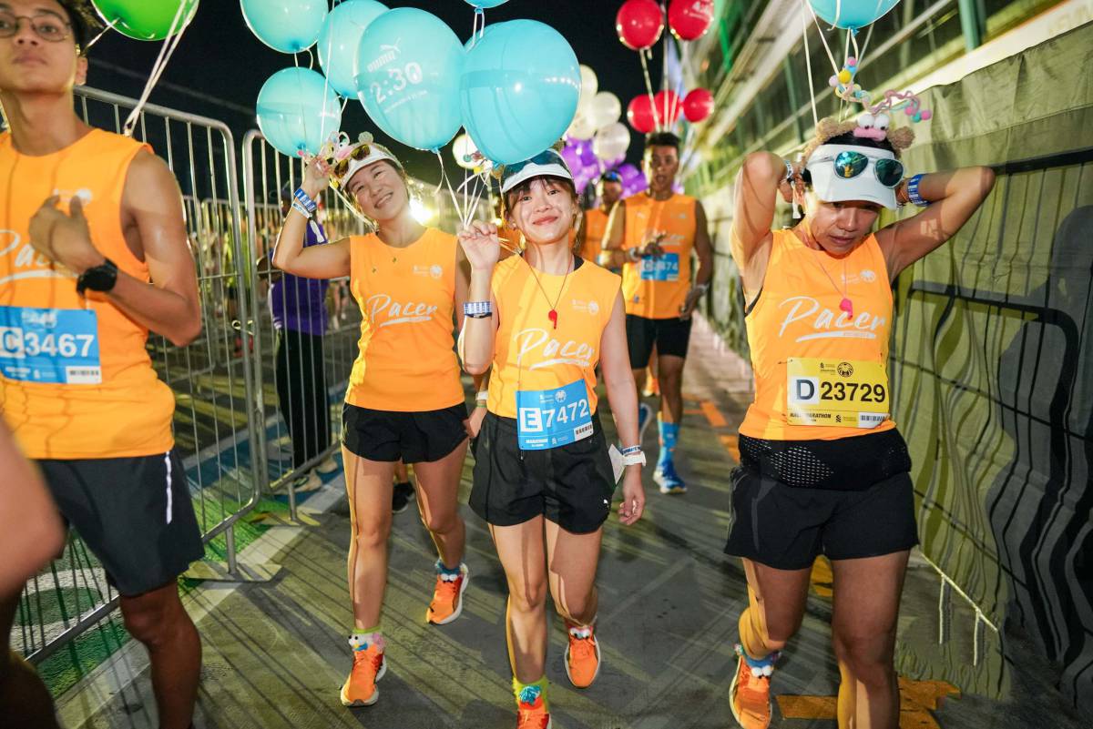 Become a Marathon or Half Marathon Pacer for SCSM 2025 & Singapore Races